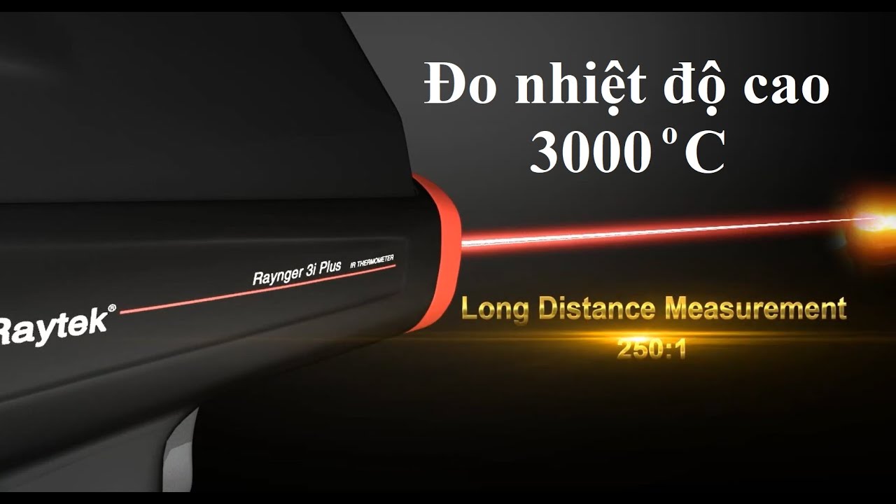 ️ Súng đo nhiệt độ cao Raytek Raynger 3i Plus - YouTube