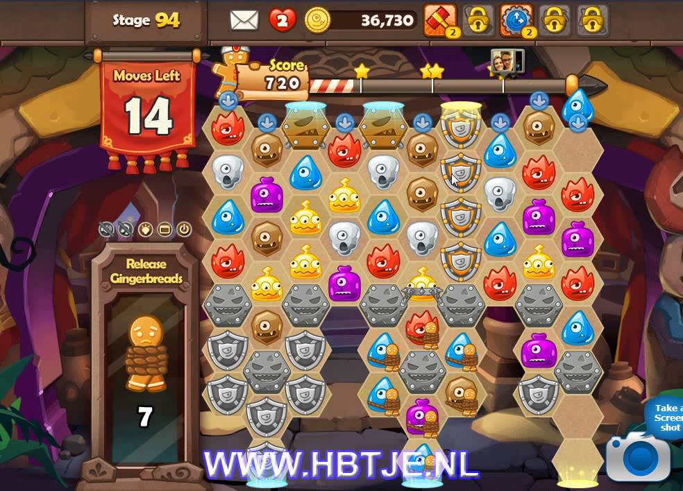 Monster Busters hexa blast level 94 - YouTube