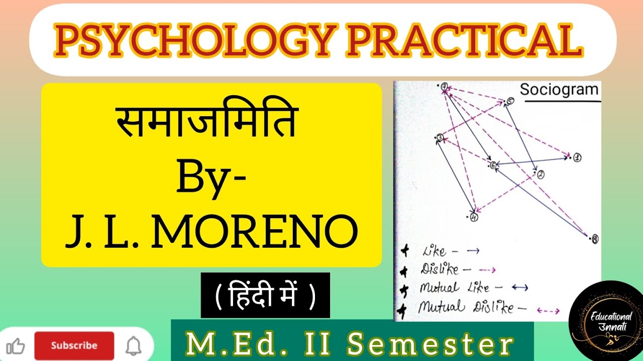 Practical: समाजमिति (Sociometry) in Hindi #med #practical #sociometry # ...