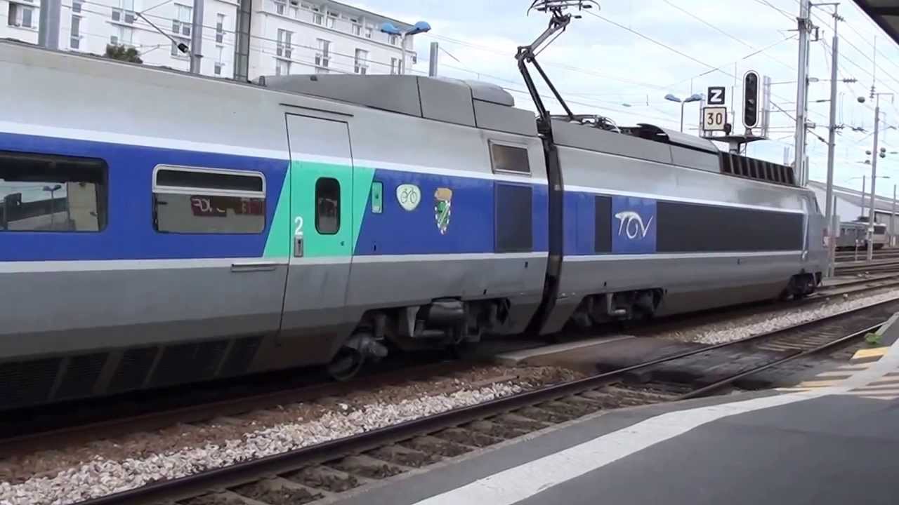 TGV PSE *Paris Sud-Est, arrive en gare de Rennes - YouTube