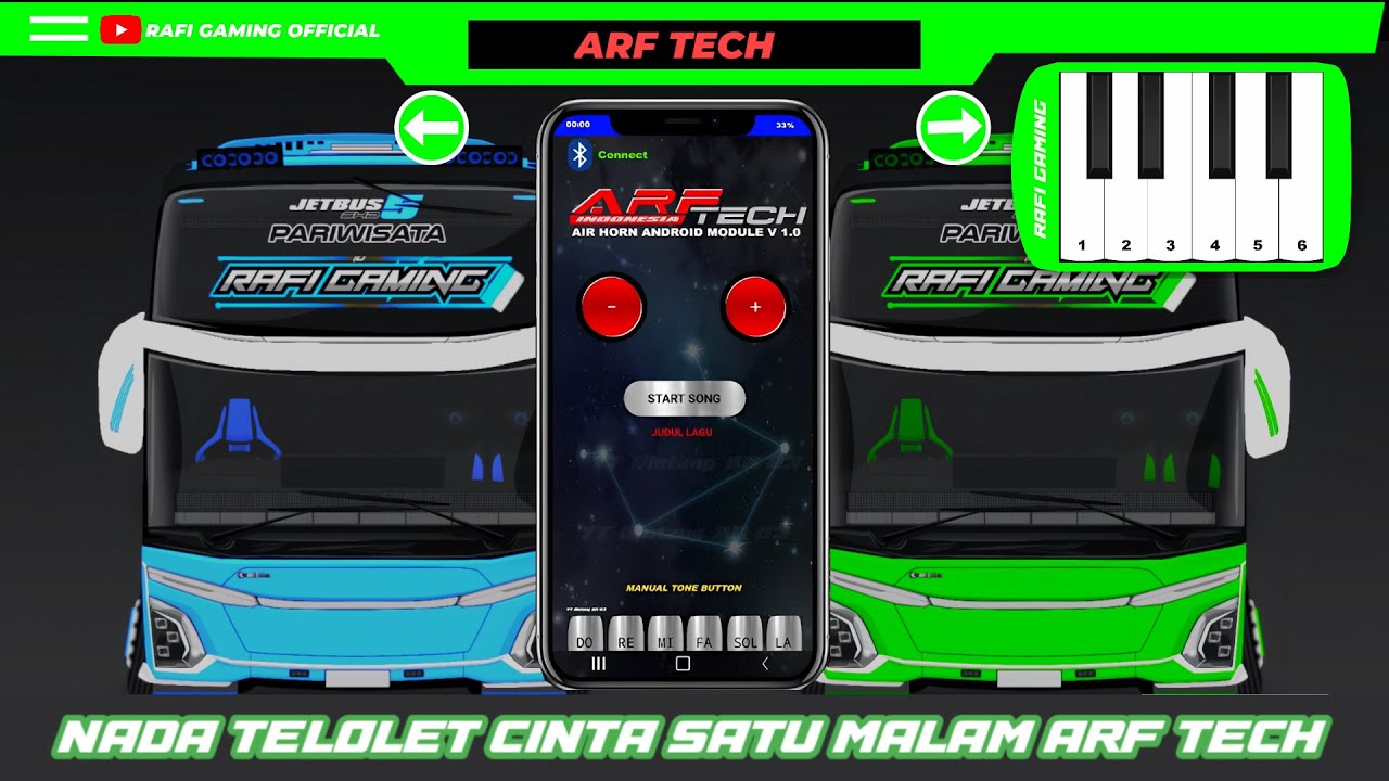 Nada Telolet Basuri Cinta Satu Malam Arf Tech + FLM - YouTube
