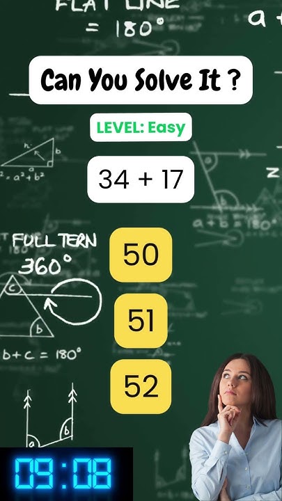 Test Your Math Skills: Can You Solve This? 🧠 #1 - YouTube