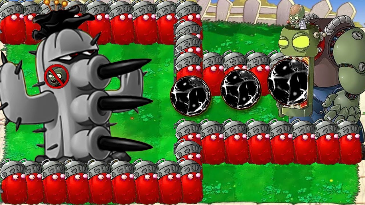 Doom Three Cactus vs Bomb Zombies vs Doom Dr.Zomboss - Plants vs ...