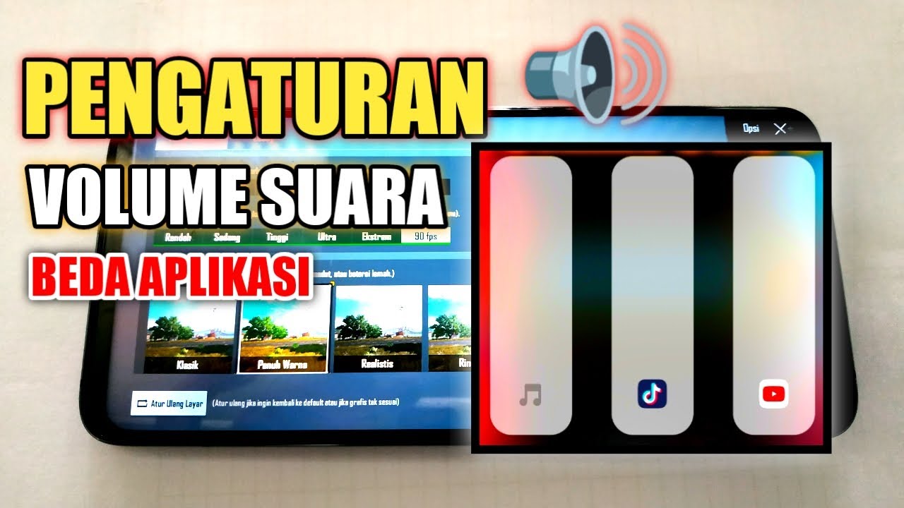 No. 5 - TUTORIAL ATUR VOLUME SUARA DI APLIKASI BERBEDA!!! - YouTube