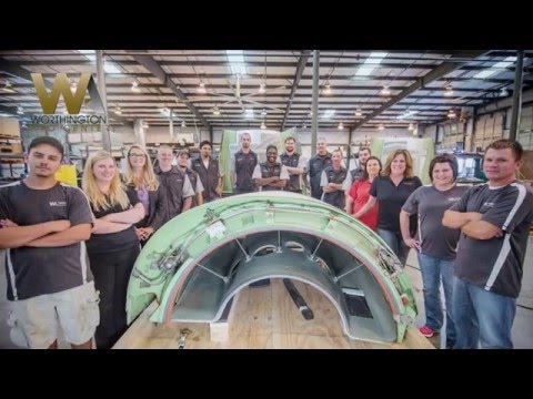 Worthington Aviation MRO Center 1080 - YouTube