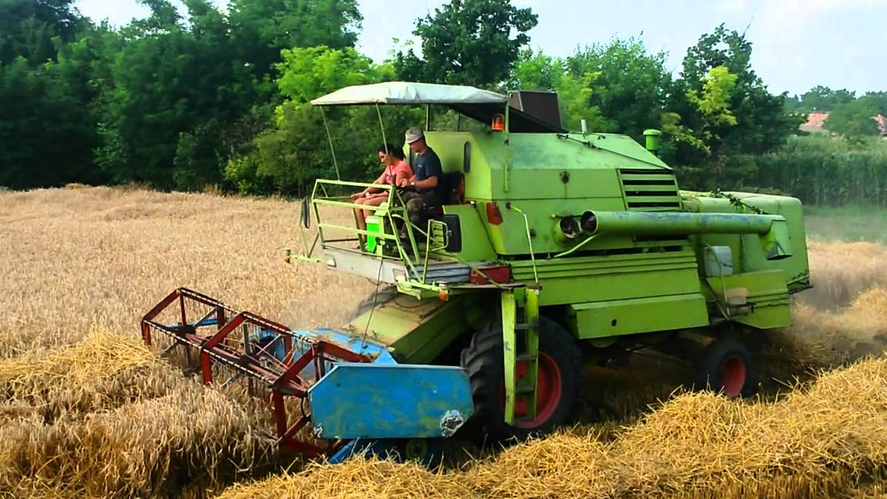 Claas Senator 2015 - YouTube