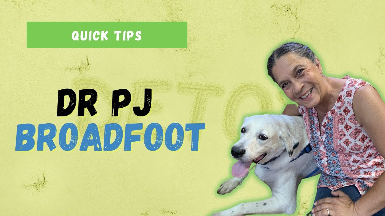 Quick Tips : Dr. PJ Broadfoot - YouTube