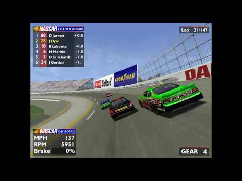 NASCAR Heat (2000) Championship Mode | Race 5/31: Mall.com 400 ...