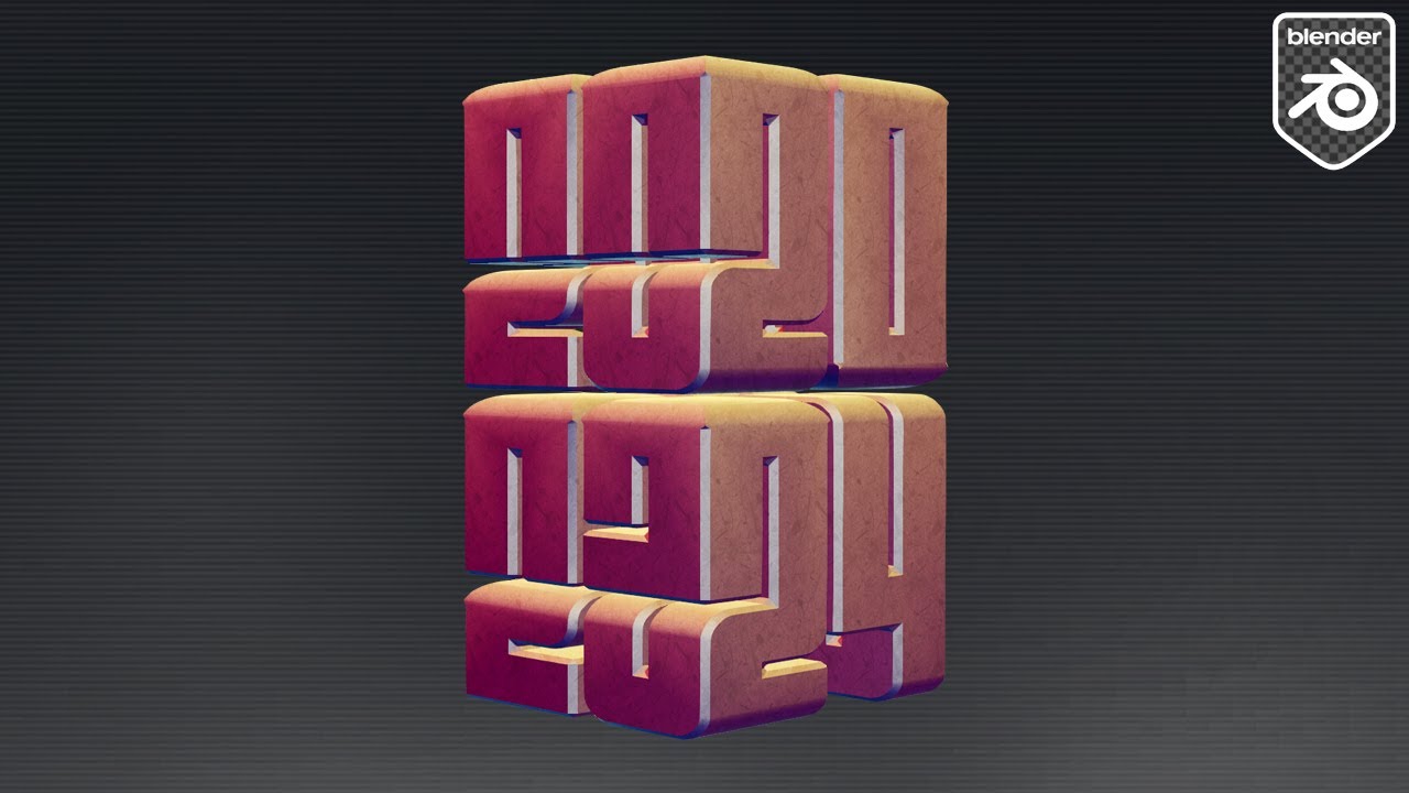 Blender 3D Text Illusion - YouTube