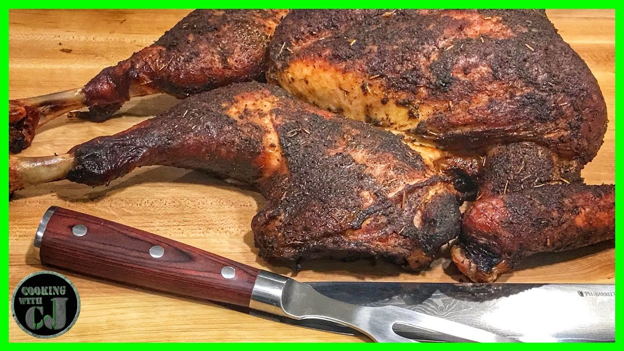 THE BEST PIT BARREL COOKER SMOKED TURKEY! - YouTube