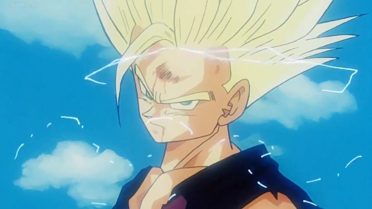 Gohan Transforms into SSJ2 - Perfect Time - YouTube