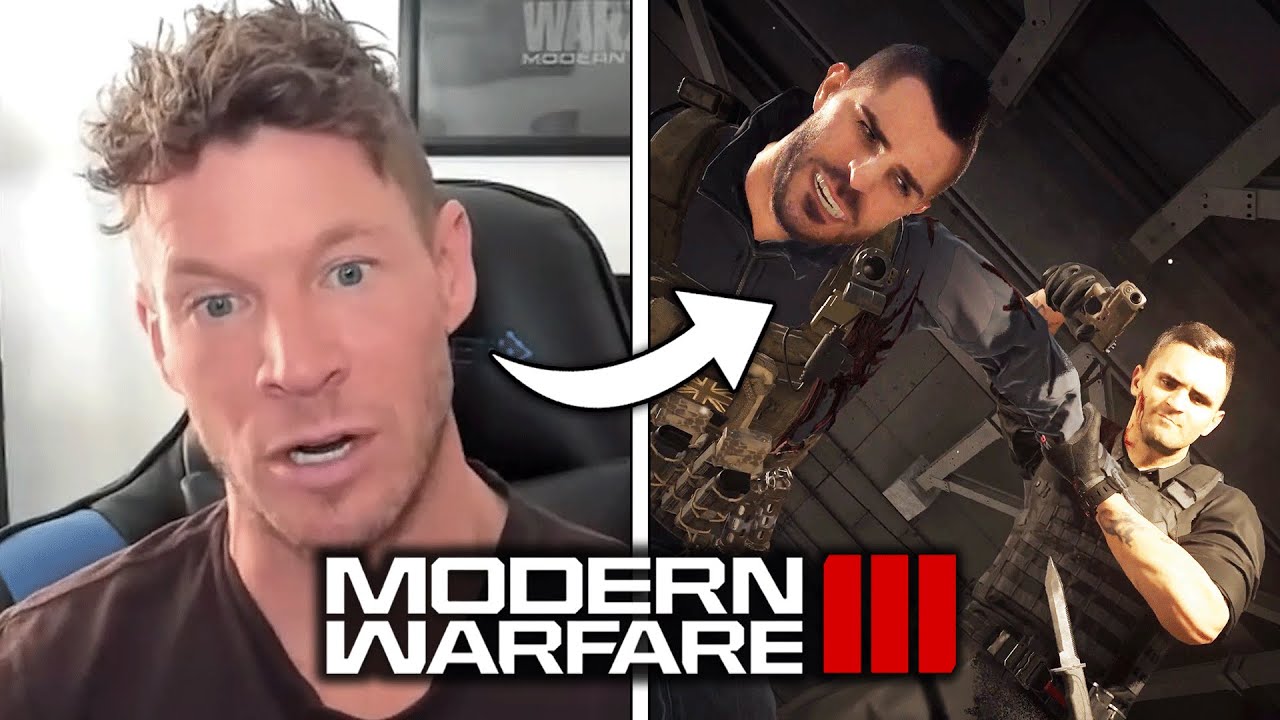 Alex Actor reacts to Big Soap Scene in Call of Duty: Modern Warfare 3 ...
