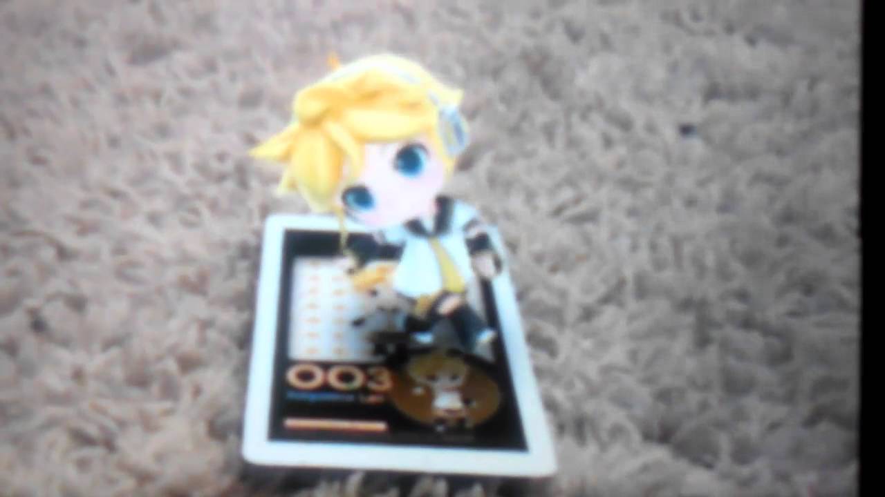 Hatsune Miku project mirai dx AR card tour - YouTube