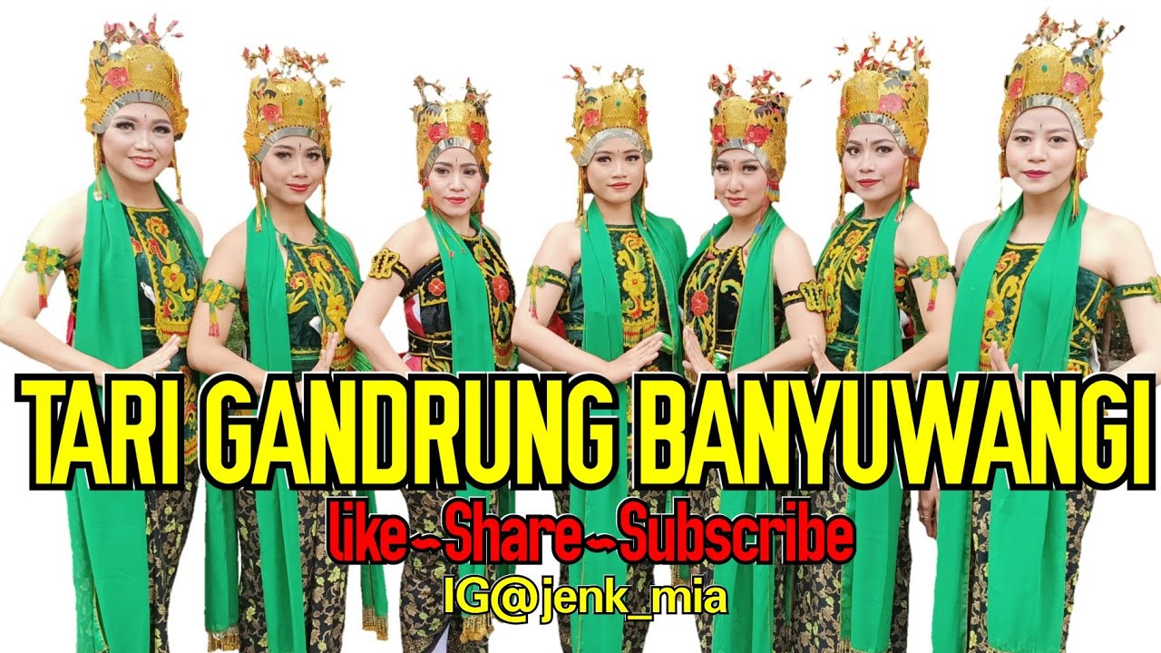 TARI JEJER GANDRUNG BANYUWANGI - YouTube