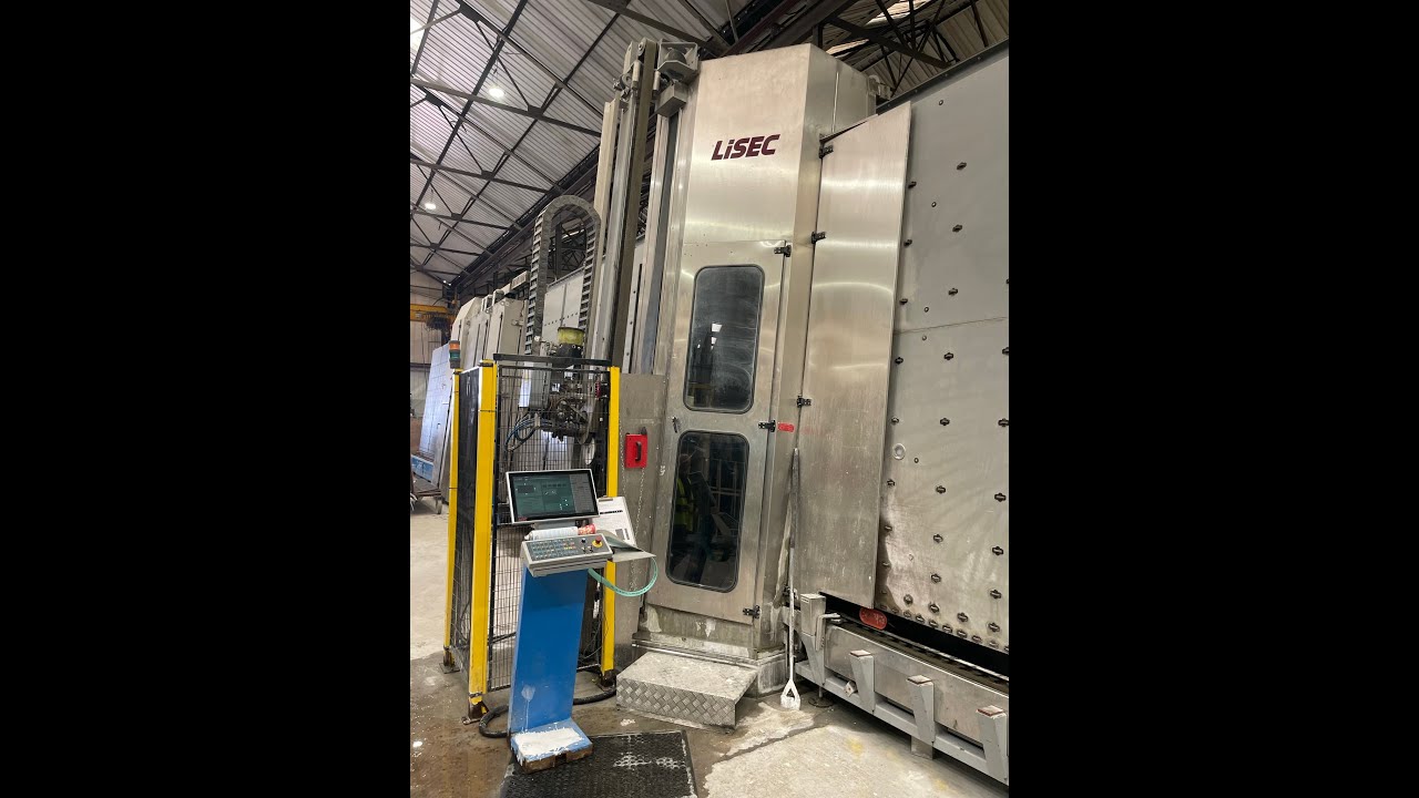 GlassBaltic | Automatic glass edge arrising (seaming) line LISEC KSR-30 ...