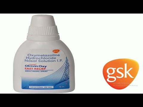 Otrivin Oxy | Nasal Spray | GSK - YouTube