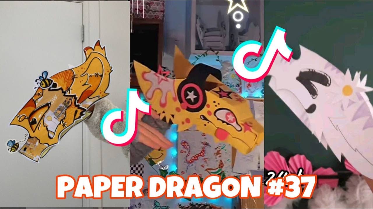 Dragon Puppet TikToks - Paper Dragon TikTok Compilation #37 - YouTube
