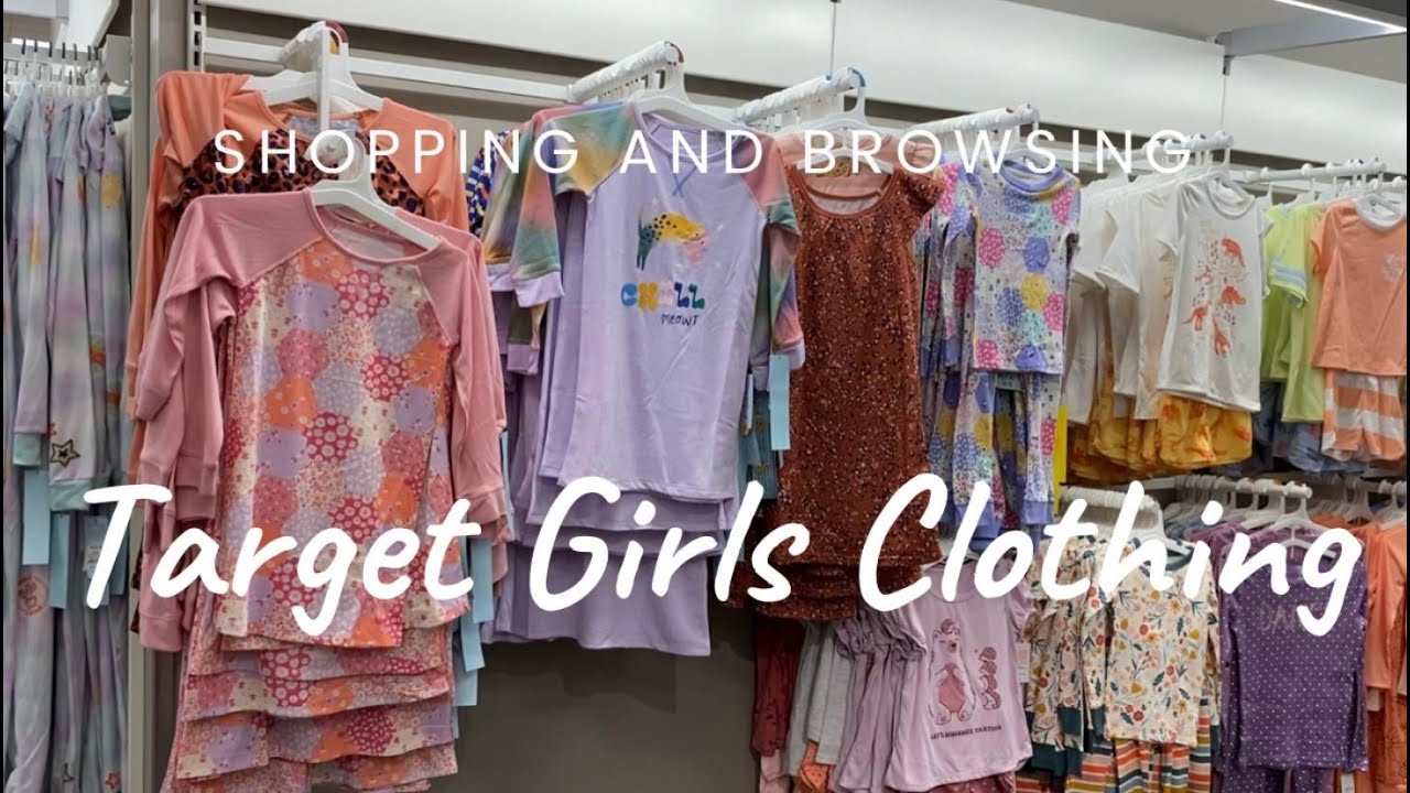 TARGET GIRLS CLOTHING SHOP WITH ME * TARGET SHOP WITH ME * TARGET KIDS ...
