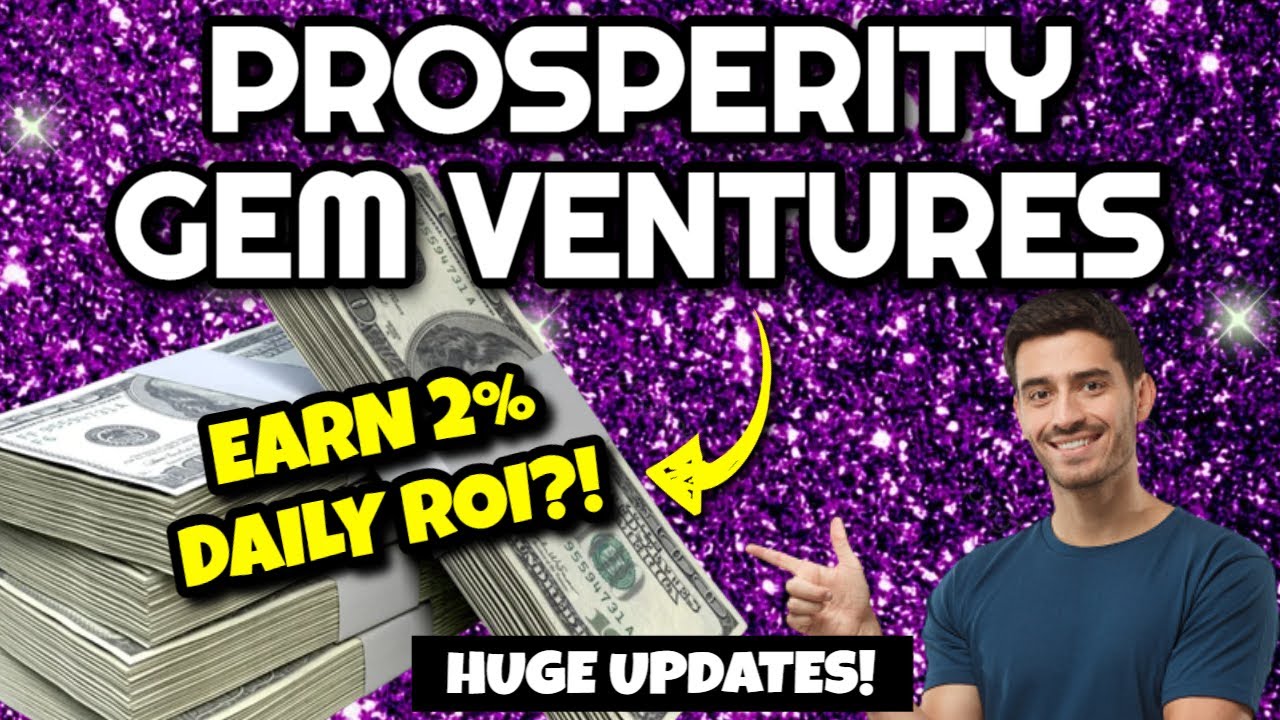 PROSPERITY GEM VENTURES Review (MOST LEGIT DEFI PROJECT?!) | Prosperity ...
