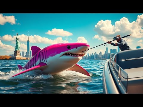 Catching the 7th Largest Pink Tigershark | Real VR Fishing - YouTube