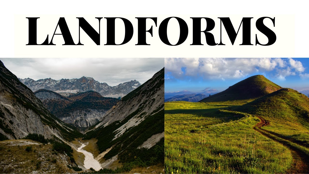 Landforms (Part 1) - YouTube