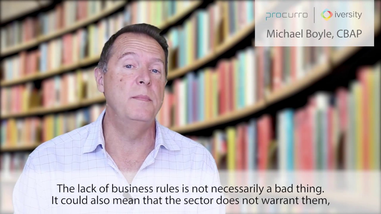 3 7 Business Rules Analysis - YouTube