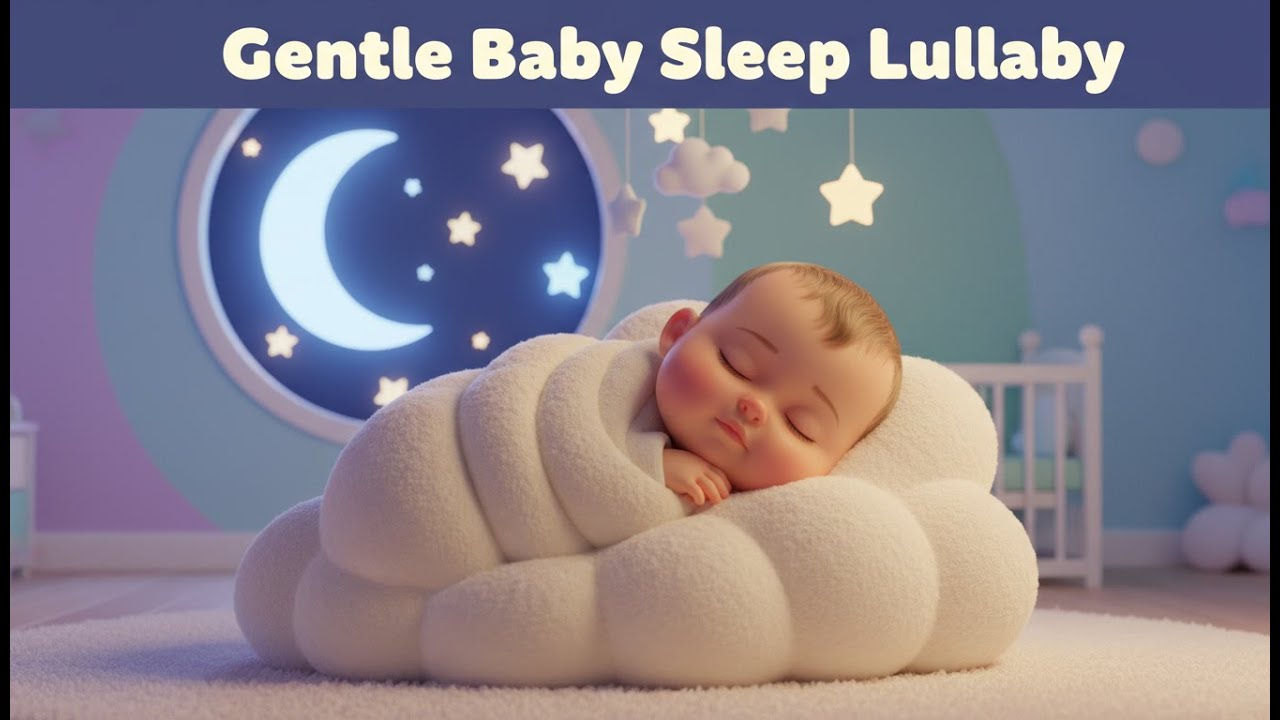 Gentle Piano Instrumental Lullaby for Baby Sleep – Calm 17-Minute Sleep ...