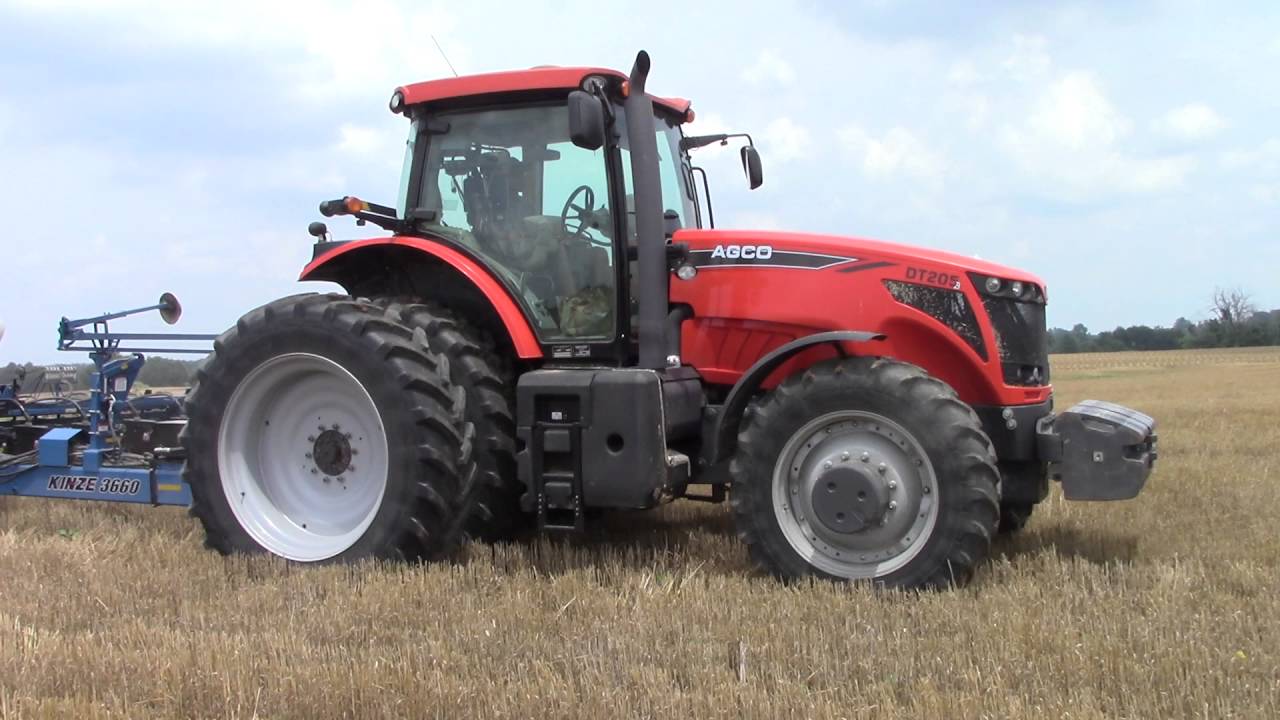 AGCO DT205B Tractor - YouTube