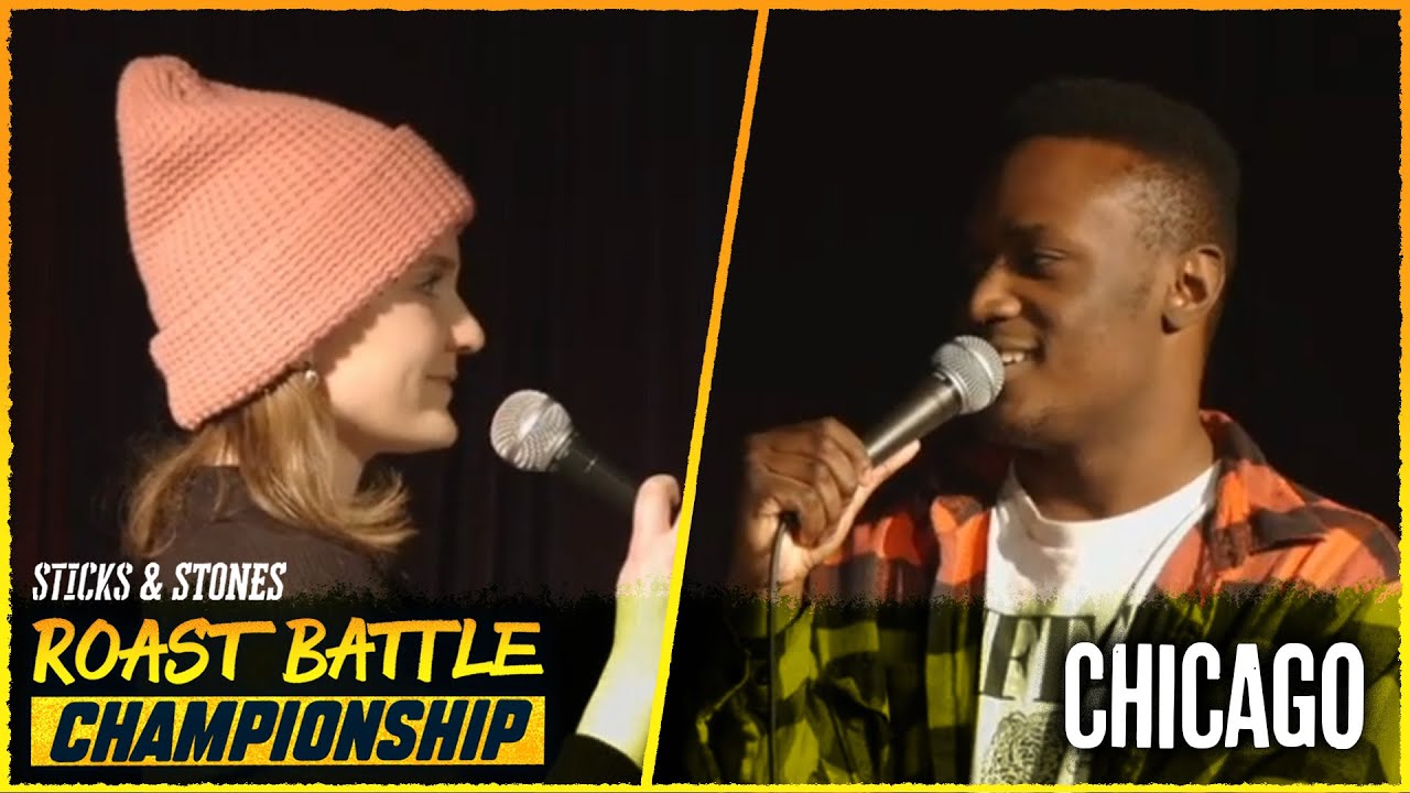 Roast Battle - Grace Bahler Vs Kwamin Marshall - YouTube