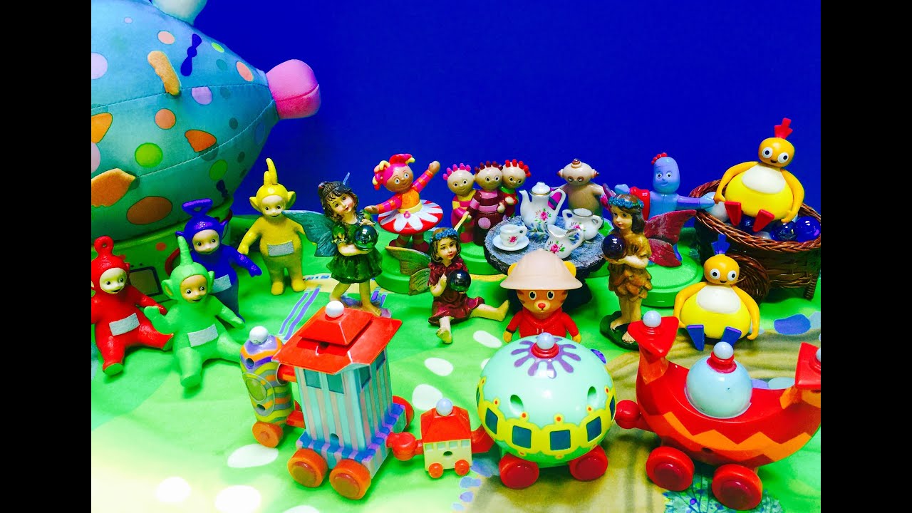 IN THE NIGHT GARDEN Toys Host Tea Party With Teletubbies and Friends ...