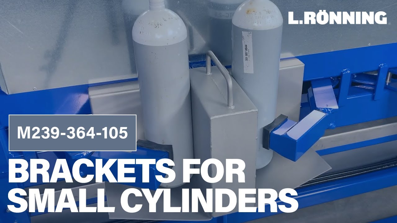 Removable Bracket For Small Gas Cylinders - Cylinder Inverter Equipment ...