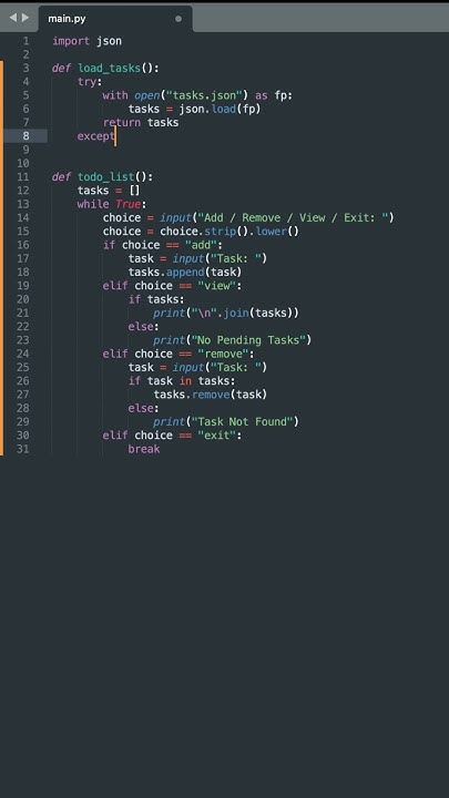 To Do List in Python #coding #todolist #python - YouTube