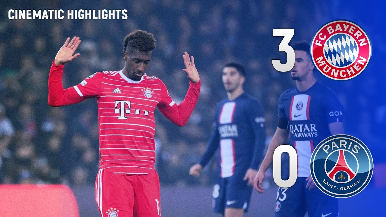 Bayern 3-0 PSG | Cinematic Highlights - History Never Lies - YouTube