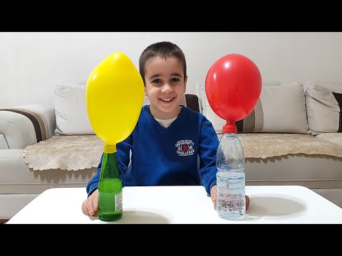 Berat ile Birlikte Balon Şişirme Deneyi Yaptık