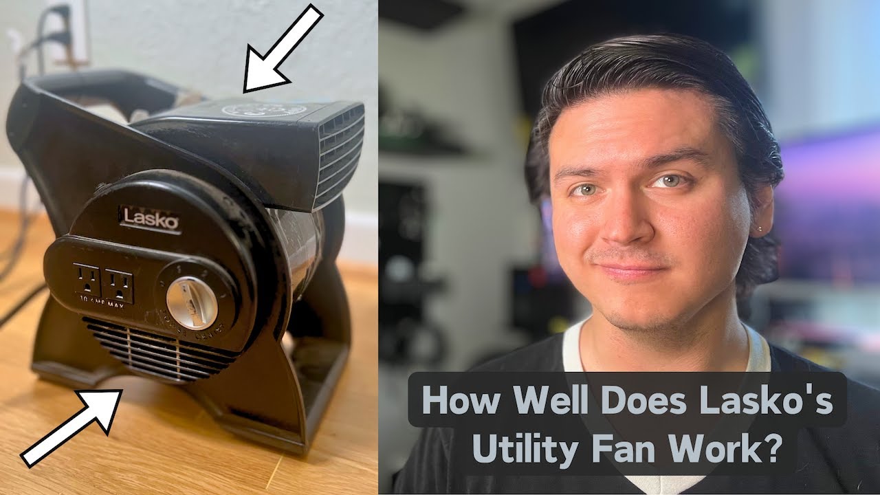 Power and Portability in One with Lasko's Utility Fan - YouTube