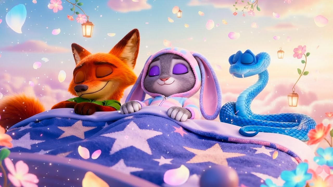 A Magical Sleep with Nick & Judy | Relaxing Sleep Music & Dreamy ...