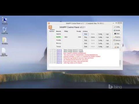 Apache Server Won't Start Problem,How to solve? - YouTube