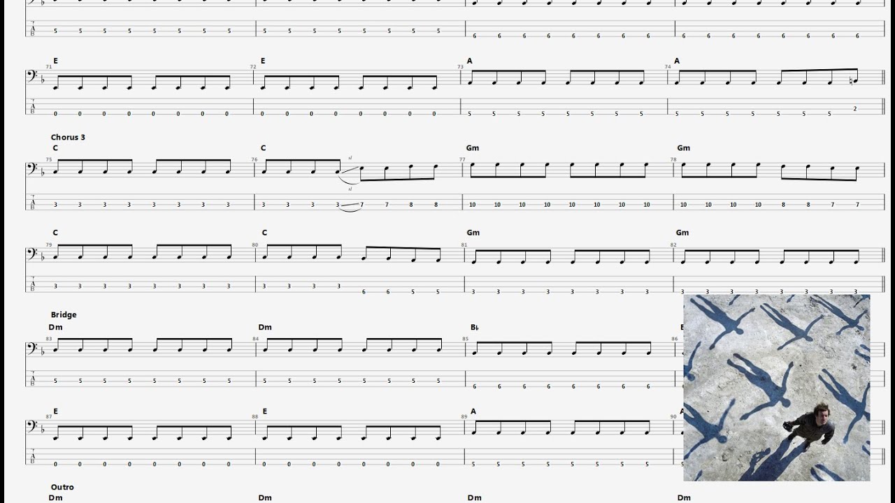 Muse - Sing For Absolution // Bass Tab - YouTube
