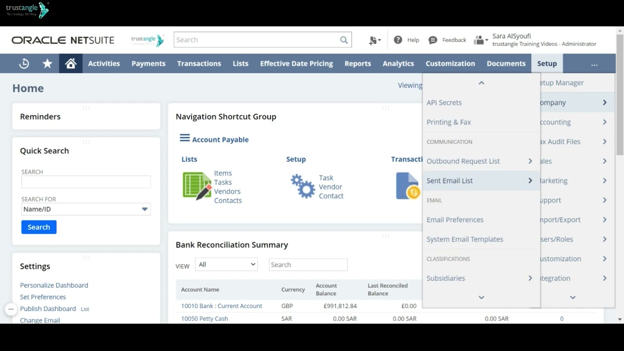 Create Department - NetSuite - YouTube