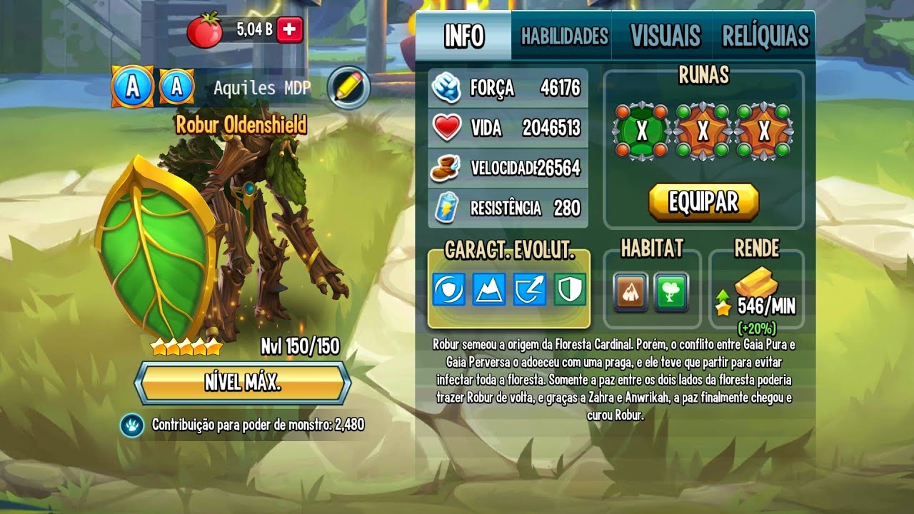 O "MELHOR" ANCESTRAL DO JOGO!! REVIEW E TESTE DO ROBUR OLDENSHIELD LV ...