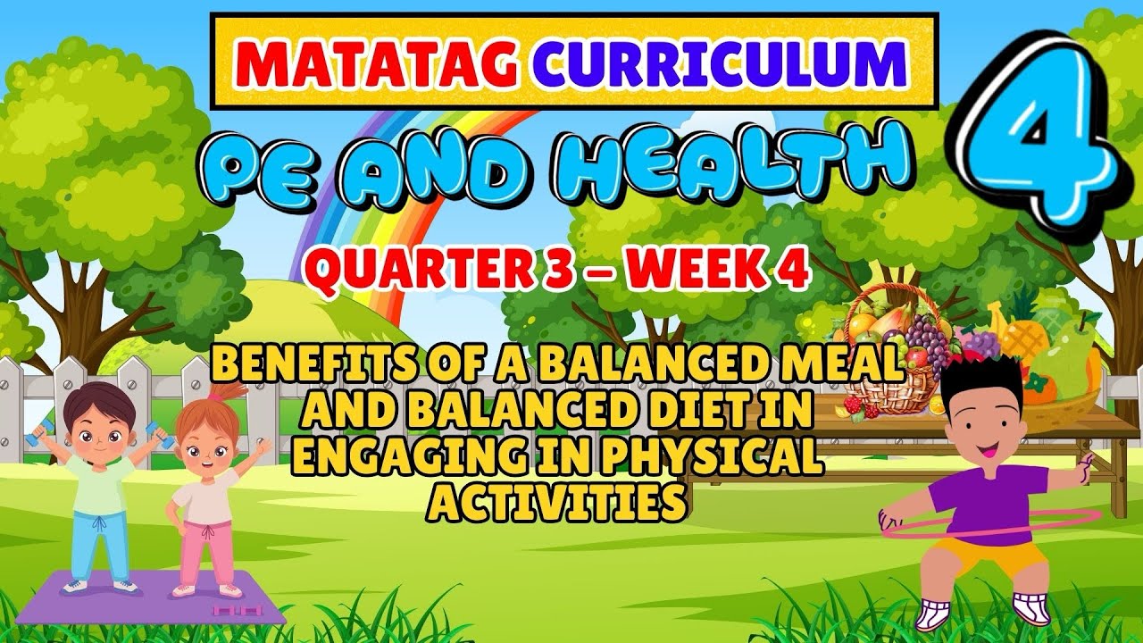 GRADE 4 PE AND HEALTH 4 QUARTER 3 WEEK 4 MATATAG - YouTube