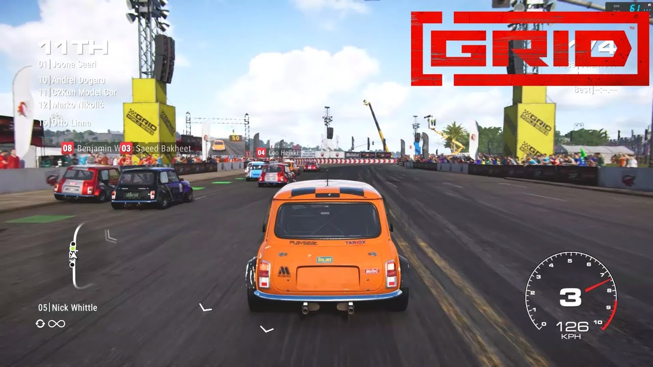 Mini Cooper-Grid Gameplay PC 1080P60fps - YouTube