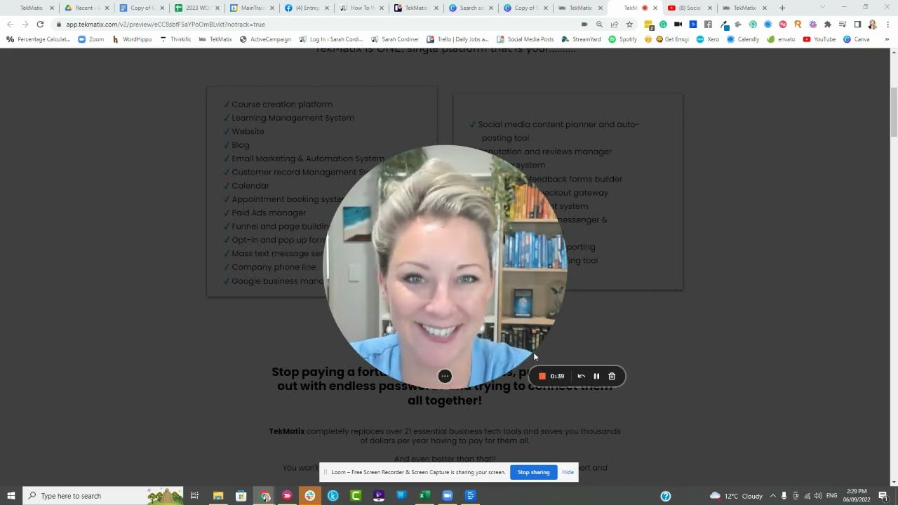 TekMatix - The New All-in-One Online Business and Course Platform - YouTube