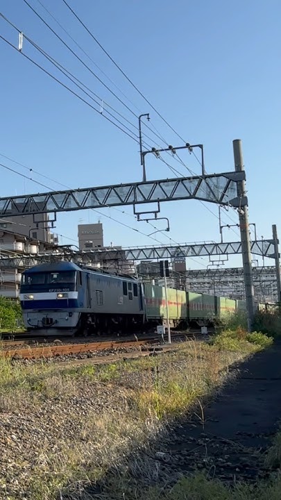 EF210-105 55ﾚ JR茨木定通 2024.5.2 #貨物列車 #210-105 - YouTube