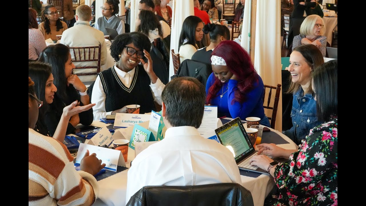 GCS Celebrates Second Year Teachers at Better Together Breakfast - YouTube