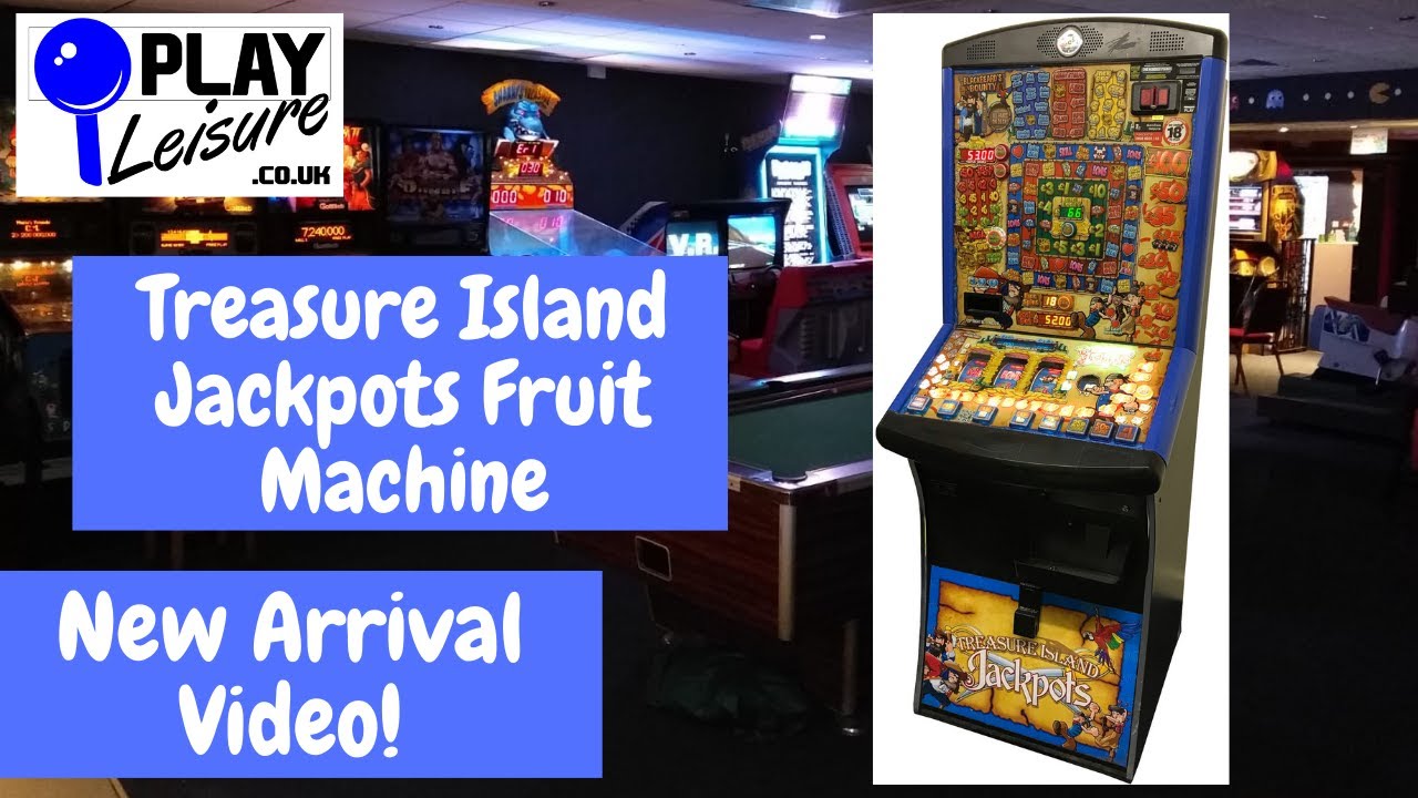 Find the buried gold... It's the Treasure Island Jackpots Fruit Machine ...