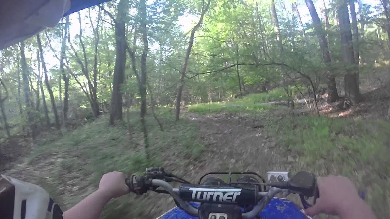 Yamaha Warrior Trail Riding 3 - YouTube