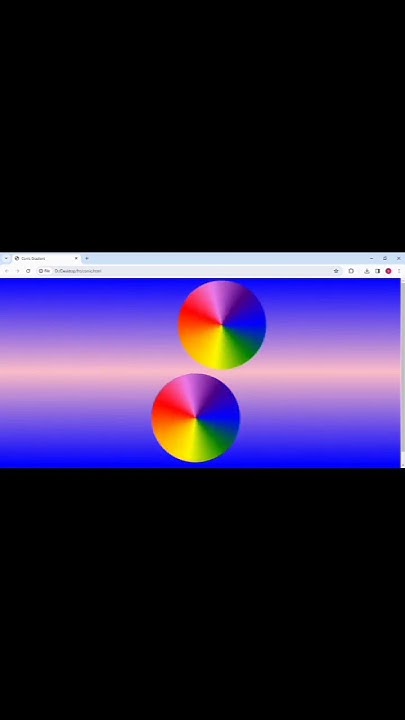 Conic Gradient effect in css #animation #css #webanimation - YouTube