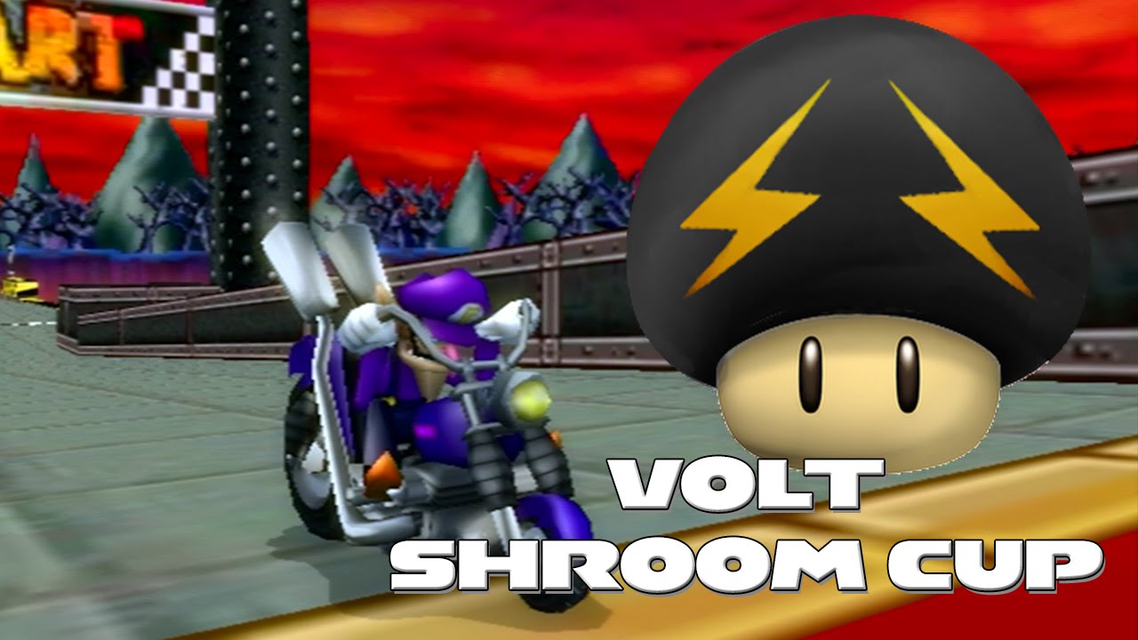 Mario Kart Wii Custom Tracks - Episode 48 "Volt Shroom Cup" - YouTube