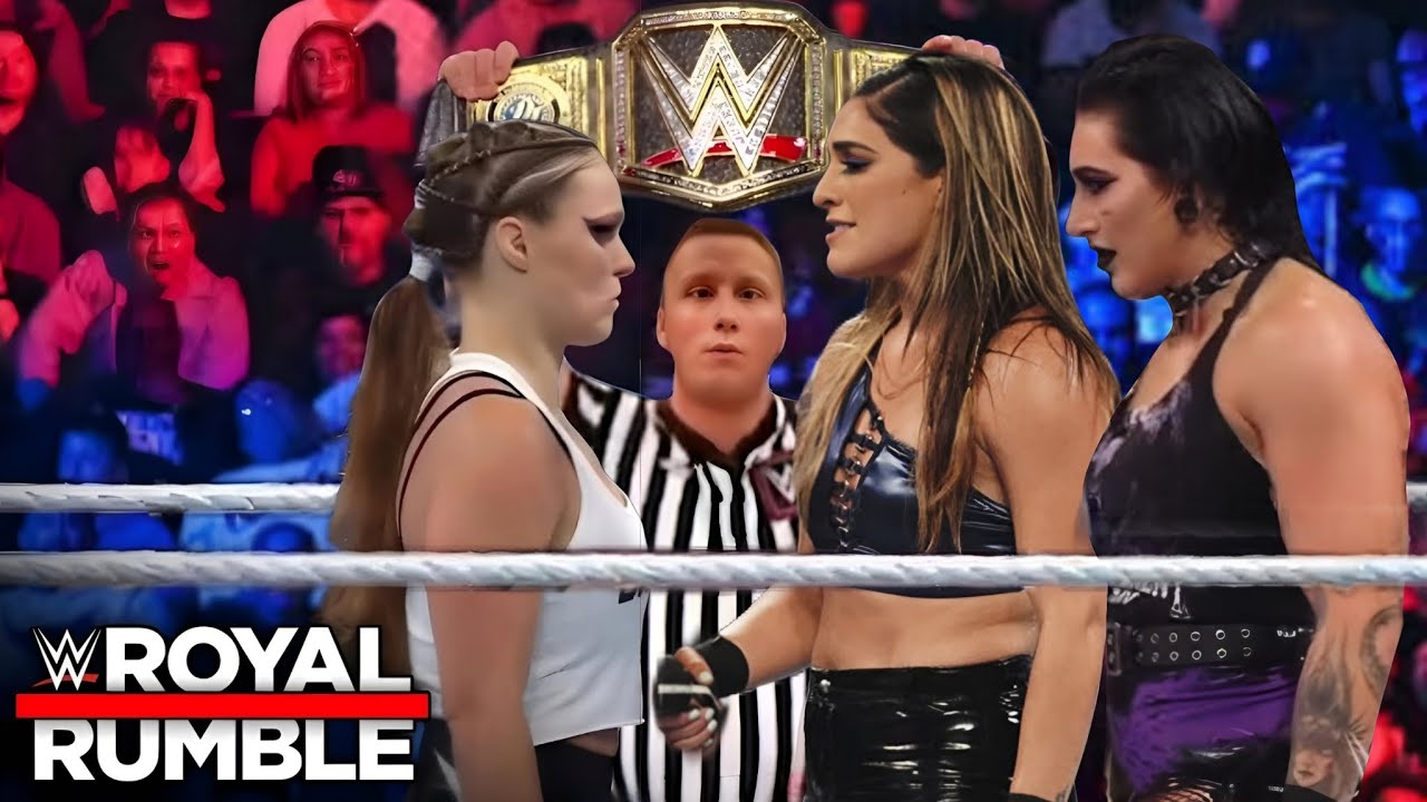 Ronda Rousey vs. Rhea Ripley & Raquel Rodriguez - FULL MATCH | WWE Jan ...